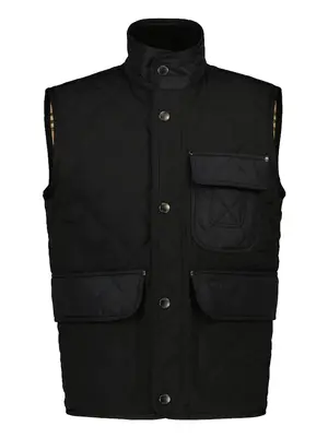 Burberry Quilted Gilet - Black