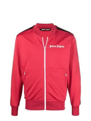 Palm Angels Side-stripe Track Jacket - Red