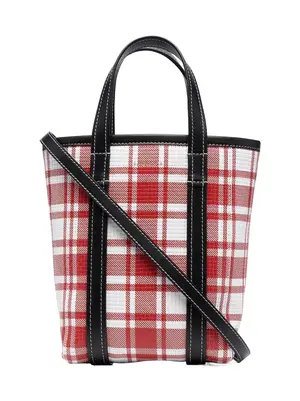 Balenciaga Barbes North-south Small Shopper Bag - Red