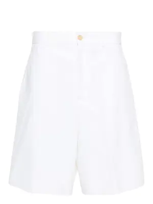 Alexander McQueen Straight-leg Shorts - White
