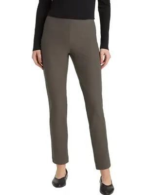 Eileen Fisher Eileen Fisher Slim Ankle Stretch Crepe Pants Grove