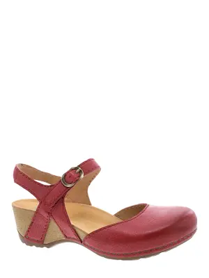 Dansko Tiffani Wedge Pump Red