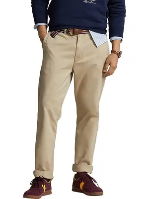 Ralph Lauren Salinger Straight Fit Chino Pant - Rl Khaki