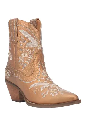 DINGO Dingo Primrose Western Boots Bronze