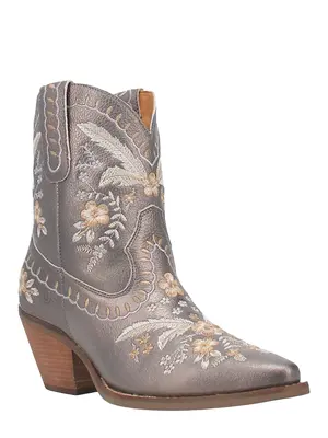 DINGO Dingo Primrose Western Boots Pewter