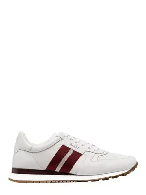 Bally Astel Striped Sneakers - White