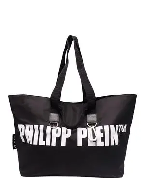 PHILIPP PLEIN Logo-Print Tote Bag