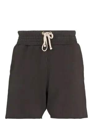 LES TIEN Yacht Drawstring-waist Track Shorts - Grey