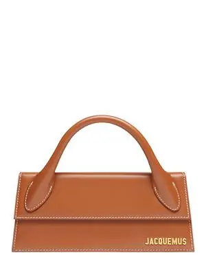 Jacquemus Le Chiquito Long Top-Handle Bag Light Brown