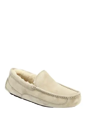 UGG Ascot Suede Slippers Sand
