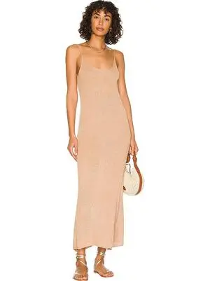 Onia Sweater Maxi Dress - Tan