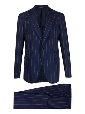 TAGLIATORE Pinstripe Single-breasted Suit