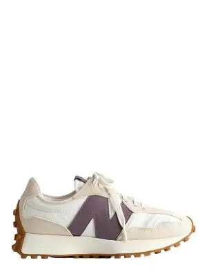 Madewell New Balance® Suede 327 Sneakers - Linen Sea Salt Dark Ice Wine