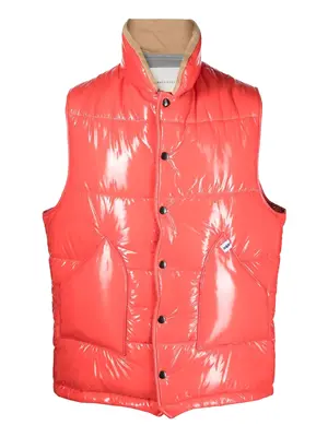 Mackintosh Osaka Quilted Gilet - Red