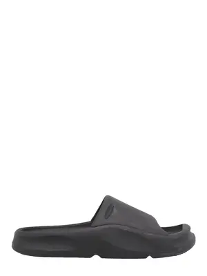 Heron Preston Square-toe Moulded Slides - Black
