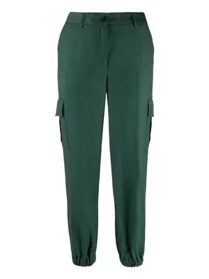 P.a.r.o.s.h Slim-fit Cargo Trousers - Green