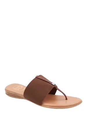 Andre Assous André Assous Featherweights™ Slide Sandal Brown