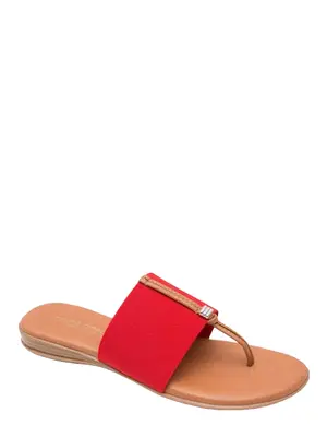 Andre Assous André Assous Featherweights™ Slide Sandal Red