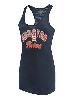 SOFT AS A GRAPE Soft As A Grape Houston Astros Multicount Racerback Tank Top