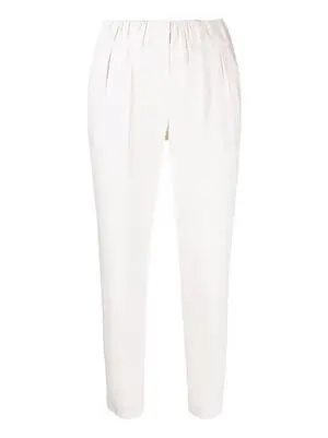 Brunello Cucinelli High-waisted Trousers - Neutrals