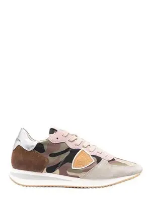 Philippe Model Trpx Camouflage-print Sneakers - Green