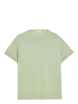 BRUNELLO CUCINELLI Metallic Cashmere-Blend T-Shirt