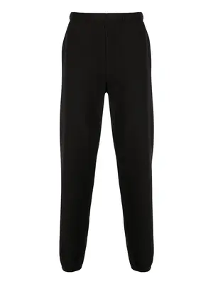 LES TIEN Drawstring Track Pants - Black