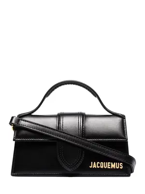 Jacquemus Le Bambino Leather Tote - Black