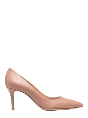 GIANVITO ROSSI Pointed-toe Pumps - Neutrals