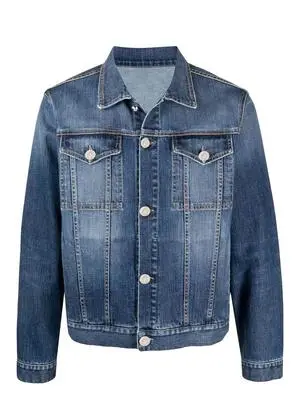 BILLIONAIRE All Over BB Denim Jacket