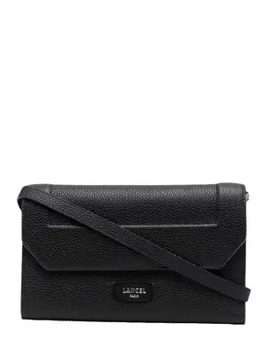 LANCEL Shoulder Bag With Detachable Strap - Black