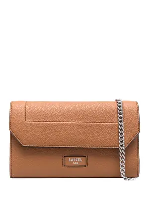 LANCEL Leather Shoulder Bag - Brown