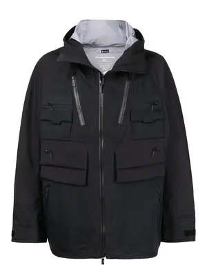 WHITE MOUNTAINEERING Hooded Jacket - Black