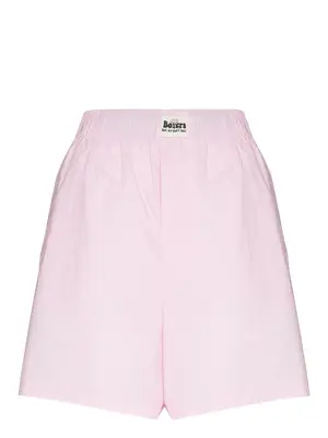 Natasha Zinko Elasticated-waist Boxer Shorts - Pink