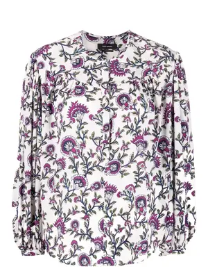 ISABEL MARANT ISABEL MARANT Brunille Floral-Print Blouse