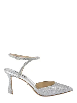 Badgley Mischka Badgley Mischka Kamilah Pumps Silv Textl