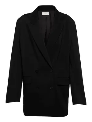THE ROW Tristana Double-breasted Blazer - Black