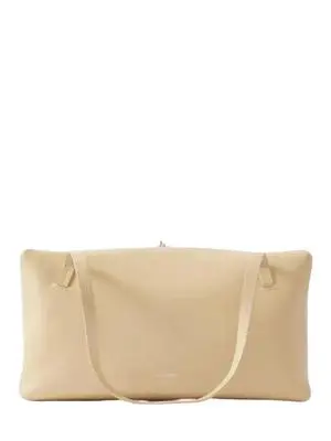 JIL SANDER Leather Tote - Cream