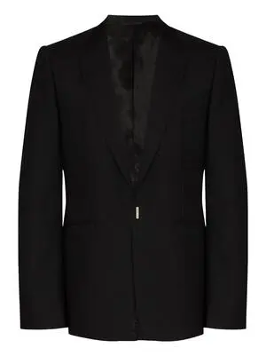 Givenchy Single-breasted Tailored Blazer - Black