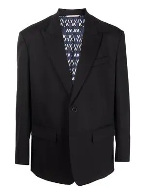 Valentino Garavani Single-breasted Blazer - Black