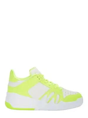 GIUSEPPE ZANOTTI Talon Leather Sneakers - White