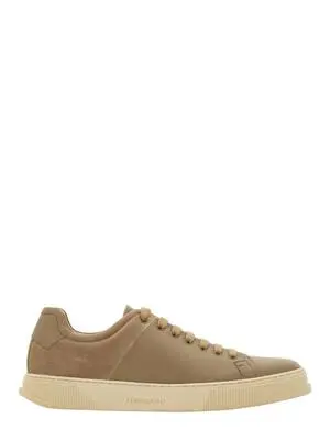 FERRAGAMO Low Top Sneaker - Green