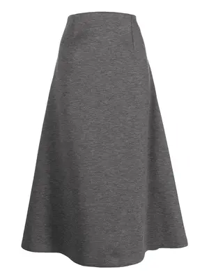 ENFOLD High-waist Midi Skirt - Grey