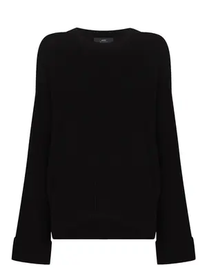 Arch4 Knightsbridge Flared Sleeves Jumper - Black