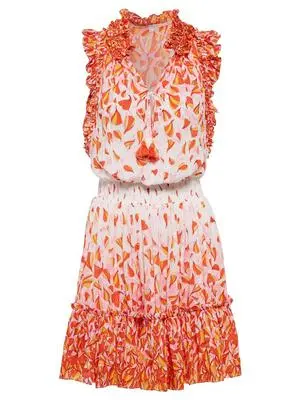 POUPETTE ST BARTH Triny Printed Mini Dress