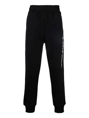 A-COLD-WALL* Logo-print Tapered Joggers - Black