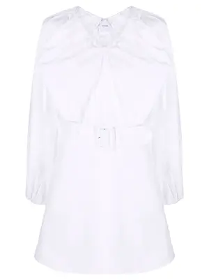 PATOU Patou Oversized Collar Cotton Dress