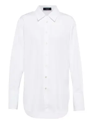 JOSEPH Joe Cotton Poplin Shirt - White
