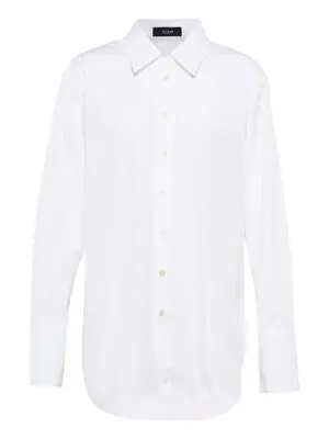 JOSEPH Cotton Poplin Shirt - White