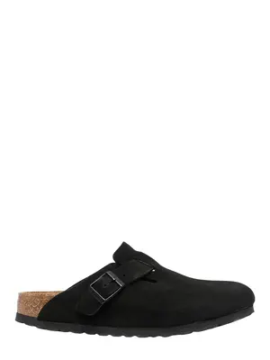 BIRKENSTOCK Boston Mules - Black